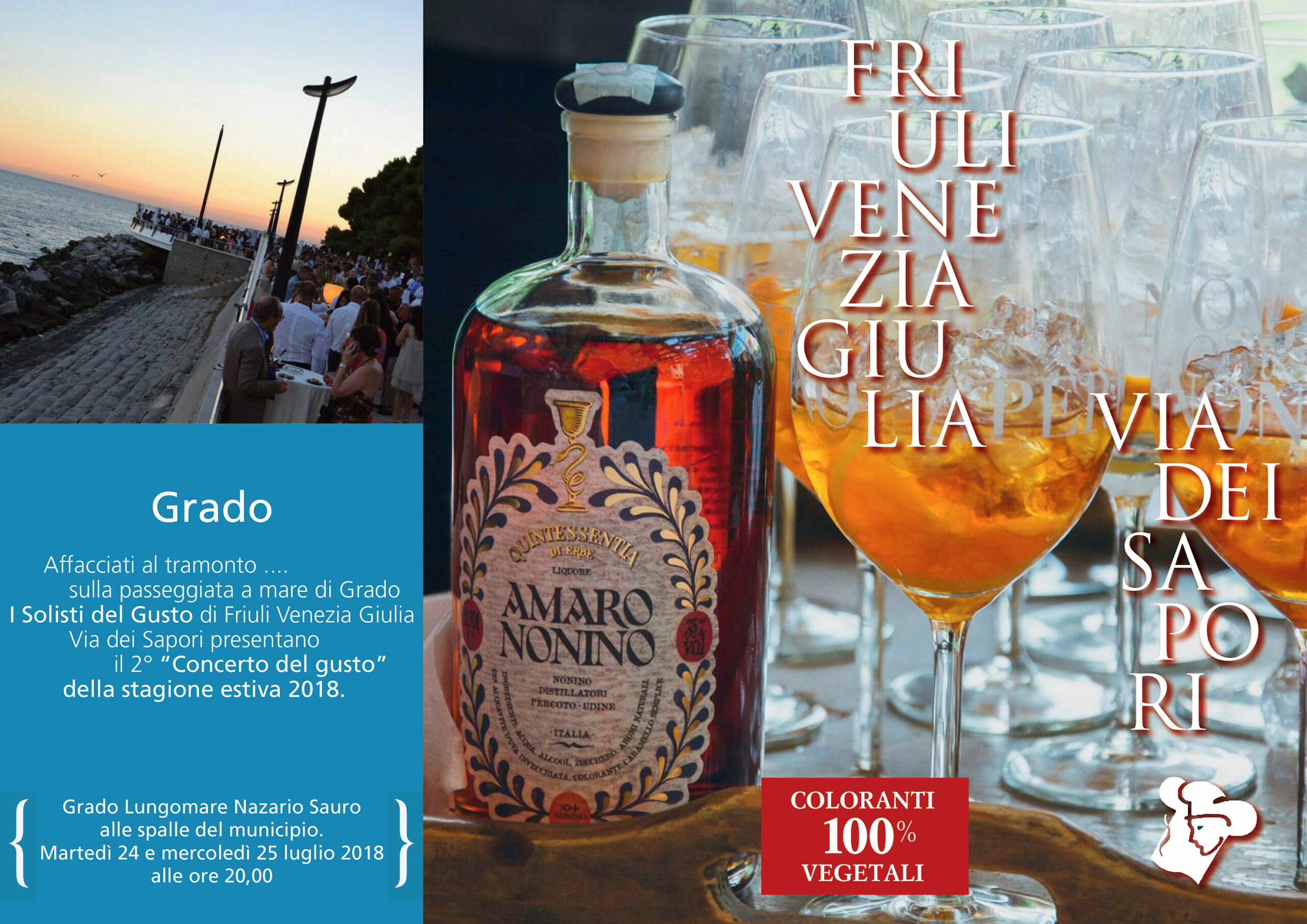 Nonino Cocktail Spirit for Friuli Via dei Sapori in Grado - Grappa Nonino