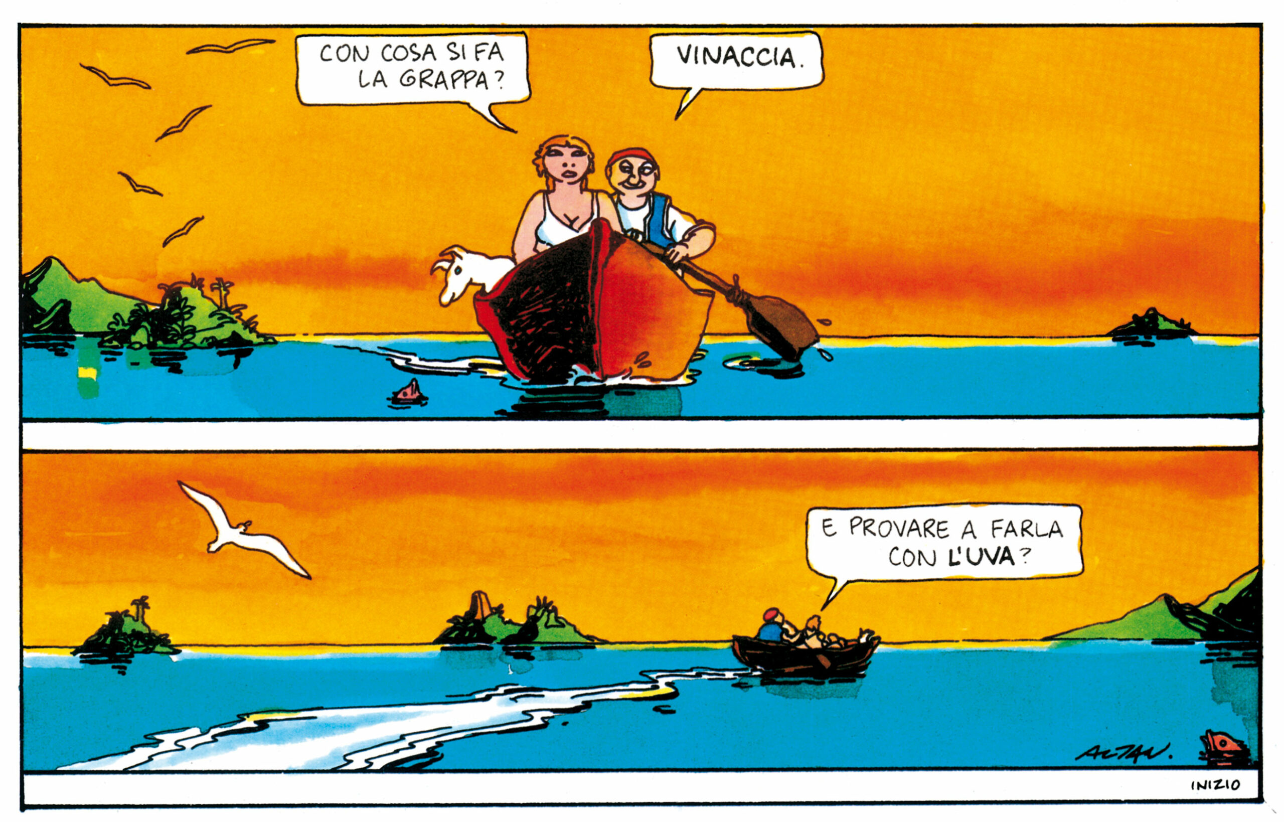 Ben, il quarto figlio di Noè. - Grappa Nonino