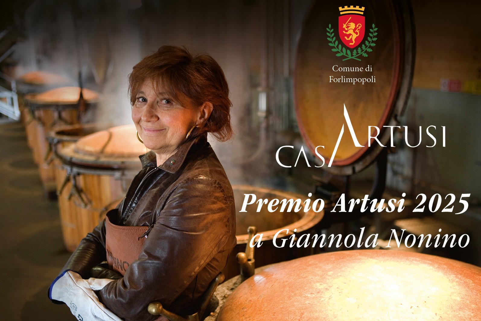 Giannola Nonino wins the 2025 Artusi Prize - Grappa Nonino